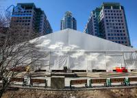 China Fire Retardant Commercial Marquee Tent 3-50m Width with 6061-T6 Aluminum Frame and 30+ Year Lifespan for sale
