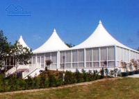 China Custom Outdoor High Peak Pagoda Event Tent 3m to 60m Span for Exhibition for sale