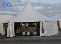 China Outdoor Waterproof Aluminium Hexagon Pagoda Tent 8m Width Wedding Party Tent for Events for sale