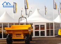China Rainproof High Peak Pagoda Tent 3x3m to 10x10m Aluminum Frame for Party Wedding Exhibition for sale