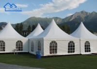 China Custom Waterproof Aluminum Alloy Pagoda Tent 3m x 3m for Outdoor Trade Shows for sale
