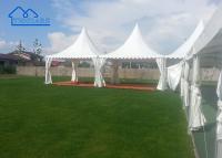 China Customized White PVC Waterproof Aluminium Pagoda Tent 3x3m to 6x6m Wedding Party for sale