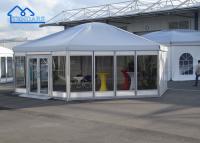 China Aluminum Alloy Pagoda Glass Tent Wedding Canopy 5x5m 6x6m Outdoor Party Booth for sale