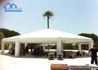 China Heavy Duty Aluminum Frame Party Marquee Tent 850G PVC Cover UV Resistant 5 Year Warranty for sale