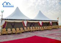 China Waterproof Anti-Fire Aluminum Pagoda Tent 3m-10m Width PVC Canopy for Outdoor Events for sale