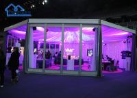 China Hard Pressed Aluminum Party Marquee Tent 850g PVC Roof Custom Wedding Canopy Structure for sale
