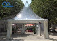 China Waterproof Anti-Fire Aluminum Pagoda Tent 3m-10m Width PVC Canopy for Outdoor Events for sale