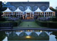 China Luxury Aluminum Glass Pagoda Tent 6x6m Easy Install for Parties Restaurant Booth for sale