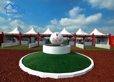 China Aluminum Alloy Pagoda Glass Tent Wedding Canopy 5x5m 6x6m Outdoor Party Booth for sale
