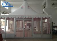 China Luxury Glass Marquee Tent 3x3m to 10x10m Aluminum Frame Wedding Party Event for sale