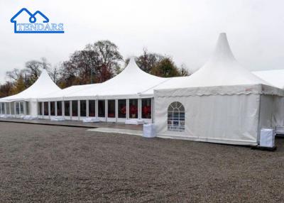 China Custom 100% Rainproof Mobile High Peak Pavilion Pagoda Tent Wedding Tent 3x3m to 10x10m for sale
