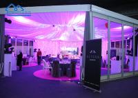 China White PVC Wedding Tent 20x40m Aluminum Frame Event Trade Show Shelter for sale