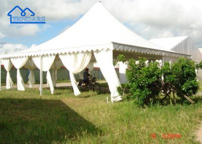 China Custom PVC Fabric Aluminum Alloy Frame Waterproof Pagoda Party Tent 3x3m to 10x10m for sale