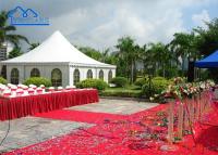 China Aluminum Pagoda Party Tent Waterproof Custom Size Color Trade Show Tent 48x105x3.5mm for sale