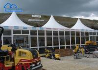 China Custom Aluminum Alloy Pagoda Tent 3m to 10m Span Waterproof Wind Resistant 100km/h for sale