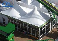 China Custom Aluminum Alloy Pagoda Tent 3m to 10m Span Waterproof Wind Resistant 100km/h for sale
