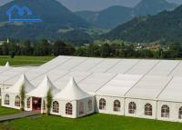 China Outdoor Fireproof Waterproof Transparent Roof Aluminum Clear Pagoda Tent 3x3m to 8x8m for Wedding Event for sale