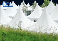 China Outdoor Fireproof Waterproof Transparent Roof Aluminum Clear Pagoda Tent 3x3m to 8x8m for Wedding Event for sale