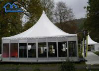 China Customizable Waterproof Frame Fabric Pagoda Tent 5x5m for Outdoor Wedding Marquee Garden Events for sale