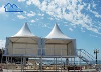 China Aluminum Alloy 6061-T6 Outdoor Wedding Party Stretch Tent Pagoda Gazebo 3x3m to 8x8m for sale