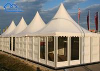 China Aluminum White Pvc Large Pagoda Tents Outdoor Event Party Wedding Tent Canopy for sale