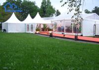 China Waterproof Fireproof Self-Cleaning PVC Marquee Tent 3x3m to 10x10m Outdoor Wedding Event Party for sale