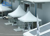 China Aluminum Frame Waterproof Fireproof UV Proof Gazebo Tent 3x3m to 10x10m White Event Pagoda for sale