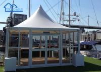 China Aluminum Frame Waterproof Fireproof UV Proof Gazebo Tent 3x3m to 10x10m White Event Pagoda for sale