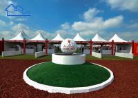 China Custom Outdoor Portable Big Steeple Canopy Pagoda Tent 3x3m to 6x6m Commercial Structure for sale