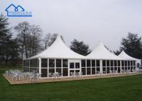 China Custom PVC Rainproof Aluminum Frame Marquee Pagoda Tent 3x3m to 6x6m for sale