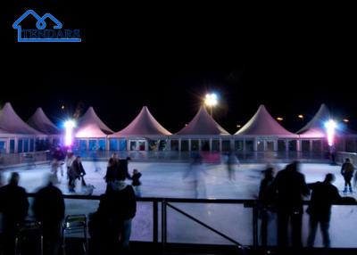 China Custom Aluminum Frame Glass Wall Pagoda Tent 100-120KM/H Wind Load for Parties for sale