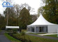 China OEM Waterproof Pagoda Style Canopy Tent 3x3m to 10x10m with 850g PVC Roof and Aluminum Alloy Frame for sale