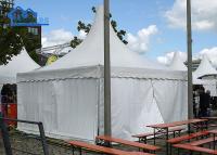 China 5x5m Aluminum Frame PVC Pagoda Tent for Outdoor Wedding Party Garden Event for sale
