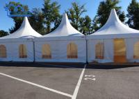 China 5x5m Aluminum Alloy Pagoda Tent with UV Resistant PVC Canopy for Outdoor Events for sale
