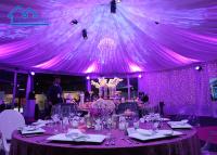 China Custom Aluminum Glass Pagoda Canopy Tent Frame 5x5m 6x6m for Restaurant Party for sale