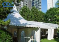 China Heavy Duty Custom Instant Gazebo Party White Canvas Tent 3x3m Wind Resistant for sale