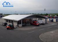 China Arc Marquee Tent with Glass Wall for Wedding Reception Business Party 5m-50m Width for sale