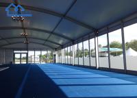 China Customized Large Outdoor White Party Tent 20m Span Aluminum Frame Wedding Trade Show for sale