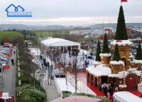 China Outdoor Customized Aluminum Double Decker Lounge Event Tent 15m Width 6.8m Eave Height for sale
