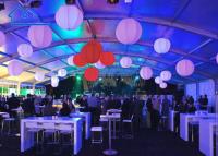 China Customized Large Waterproof Aluminium Arcum Tent 50m Clear Span for Exhibition Events for sale