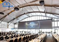 China Customized Arcum Glamping Tents 3-60m Width with 8-10 Year Lifespan for Wedding Events and Trade Shows for sale