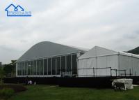 China Custom Aluminum Frame Arch Roof Big Tent White Arcum Marquee 3m to 60m Span for sale