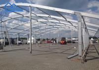 China Glass Wall Luxury Wedding Marquee Tent Aluminum Arch Frame 3m to 80m Span for sale