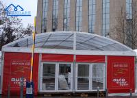 China Curved Aluminium Frame Arcum Tent 3m to 60m Span for Commercial Banquet Wedding Party Trade Show Event for sale