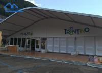 China 30x50m Outdoor Fireproof PVC Aluminum Event Tent with Curved Roof - 1200 Person Capacity, 100km/h Wind Rating for sale