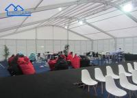 China 30x50m Outdoor Fireproof PVC Aluminum Event Tent with Curved Roof - 1200 Person Capacity, 100km/h Wind Rating for sale