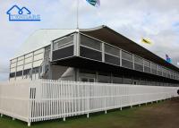 China Large Outdoor Aluminum Two Layer Event Tent 6m to 50m Width with Flooring for sale