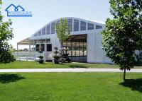 China Large Indoor Football Field Soccer Ground Arcum Tent 3-25M Span with 850g/sqm PVC Roof for Sports Events for sale