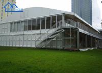China Large Outdoor Aluminum Two Layer Event Tent 6m to 50m Width with Flooring for sale