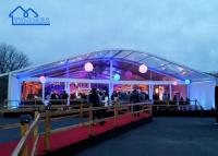 China Outdoor Aluminum Frame Arcum Tent for Restaurants and Weddings - 100km/h Wind Load, 750-900g/m² PVC Cover for sale